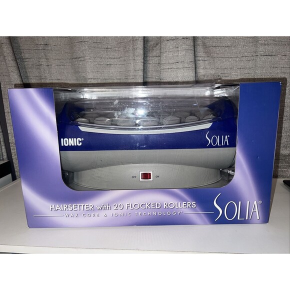 Solia | Hair | Solia Ionic Hairsettler W 2 Flocked Rollers Butterfly ...